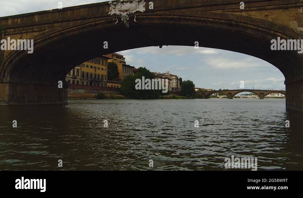 Tuscany bridge bridges river arno architecture Stock Videos & Footage ...