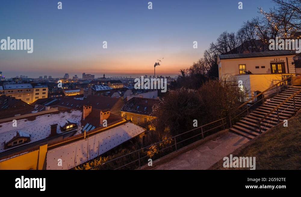 Zagreb sunset Stock Videos & Footage - HD and 4K Video Clips - Alamy