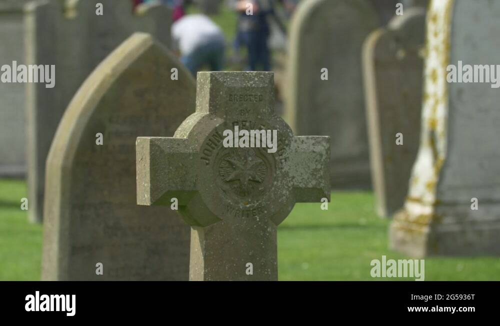 Stone cross cemetery Stock Videos & Footage - HD and 4K Video Clips - Alamy