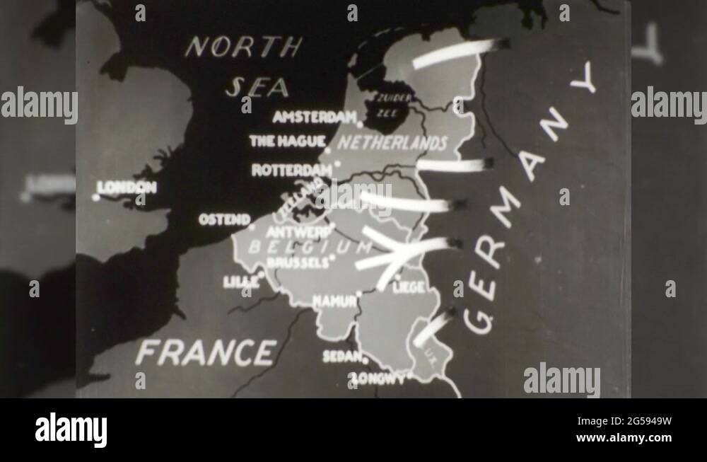 Vintage ww2 map Stock Videos & Footage - HD and 4K Video Clips - Alamy