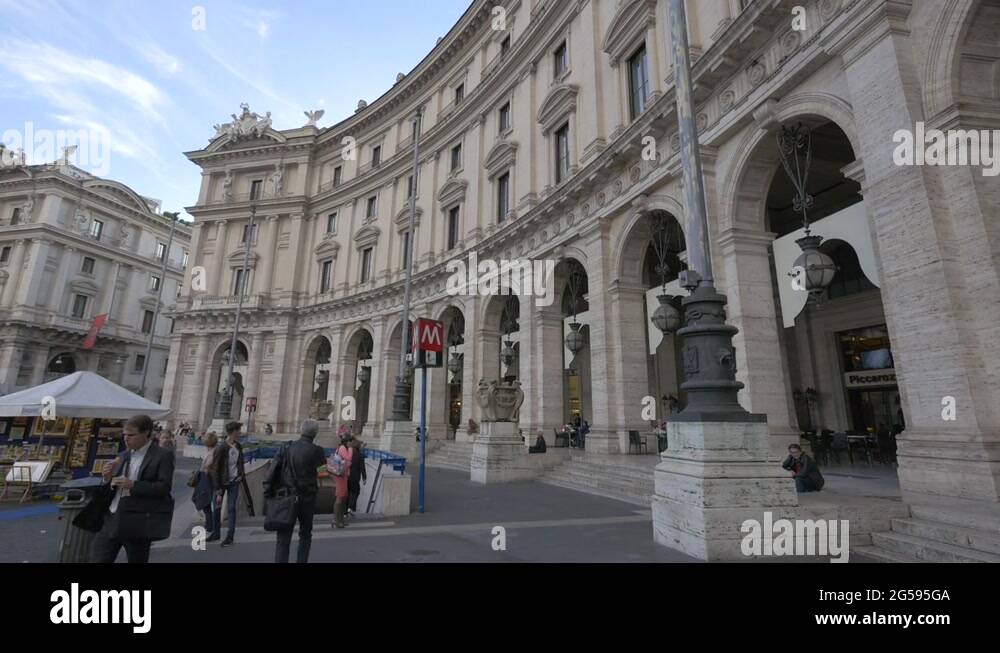 Rome rome republic square Stock Videos & Footage - HD and 4K Video ...