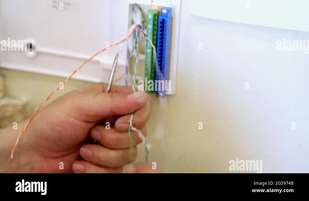 Twisted pair cable Stock Videos & Footage - HD and 4K Video Clips - Alamy