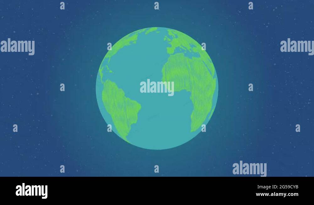 Funny earth planet cartoon illustration Stock Videos & Footage - HD and ...