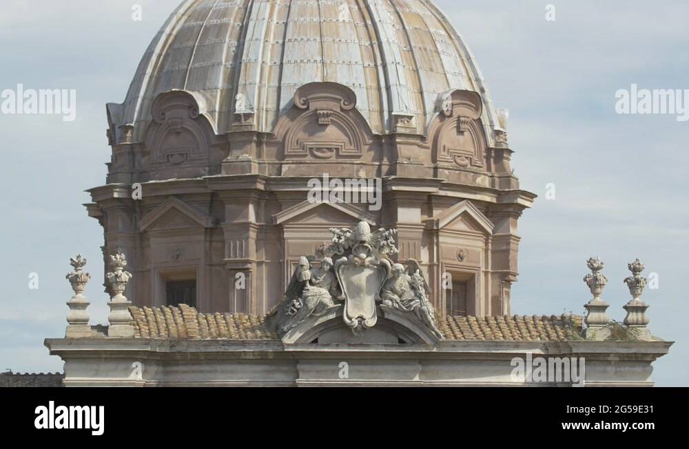 Dome of santi luca e martina in rome Stock Videos & Footage - HD and 4K ...