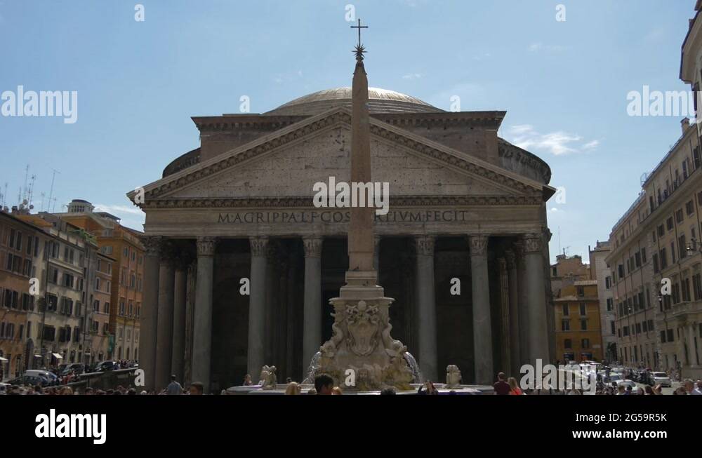 Pantheon rome facade Stock Videos & Footage - HD and 4K Video Clips - Alamy