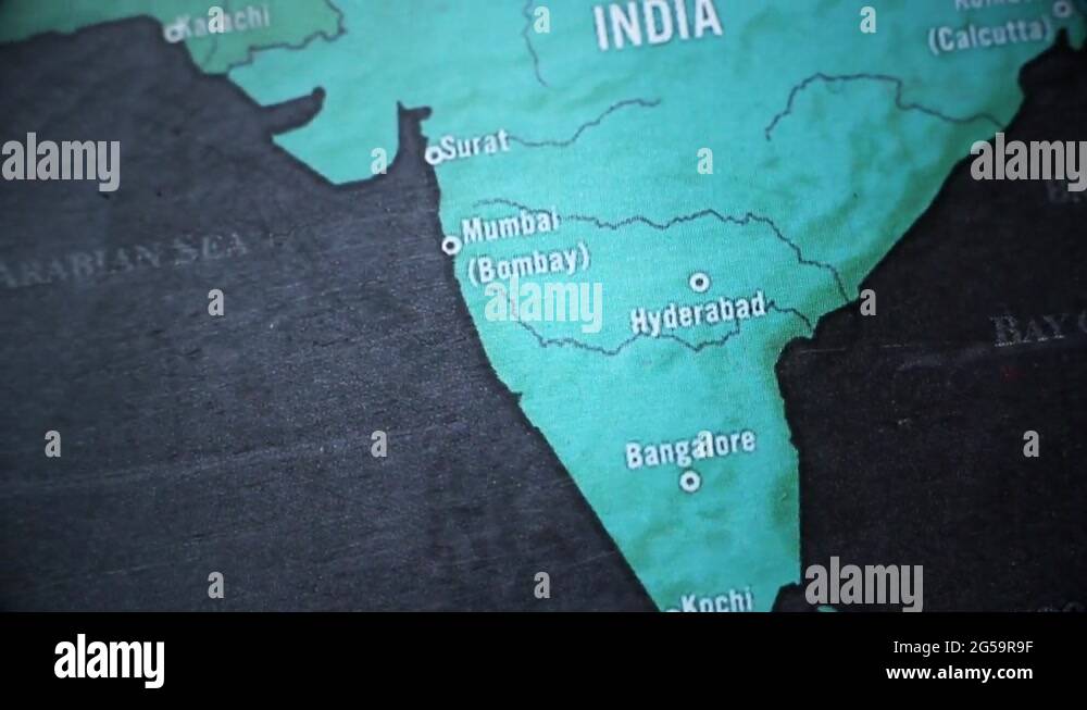 India on world map Stock Videos & Footage - HD and 4K Video Clips - Alamy