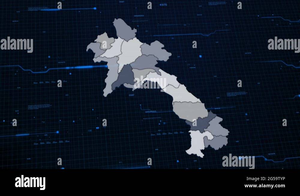 Map of laos Stock Videos & Footage - HD and 4K Video Clips - Alamy