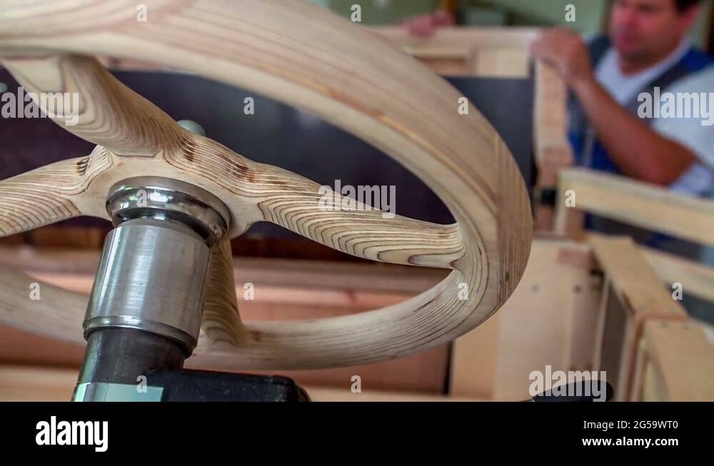 Wooden car wheel vintage car Stock Videos & Footage - HD and 4K Video ...