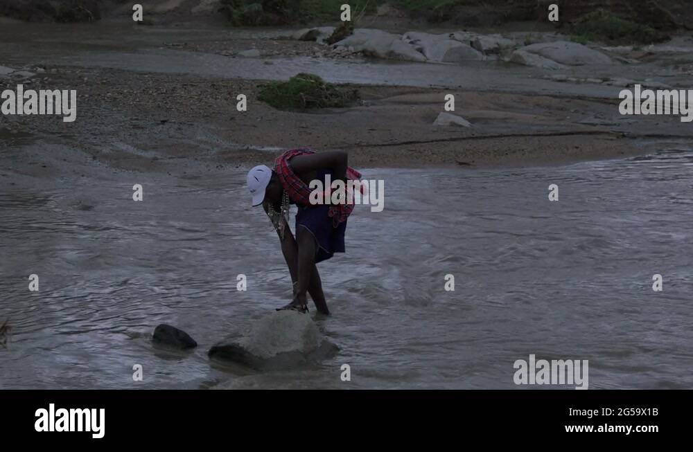 Man crossing the river Stock Videos & Footage - HD and 4K Video Clips ...
