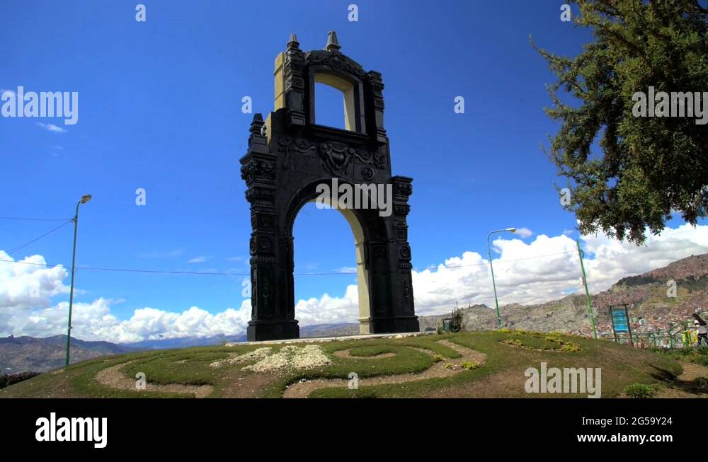 Mirador Killi Killi monument a popular tourist viewpoint overlooking ...