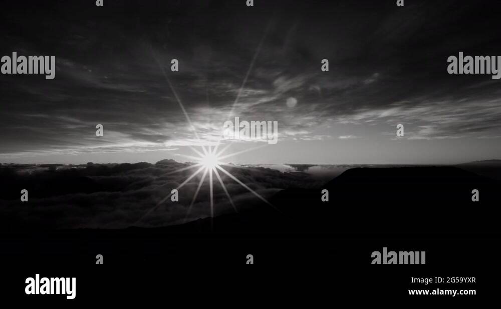 Black and white sunrise landscape Stock Videos & Footage - HD and 4K ...