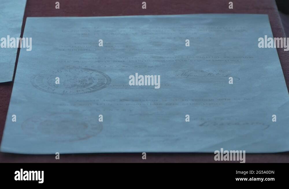 Document stamps Stock Videos & Footage - HD and 4K Video Clips - Alamy