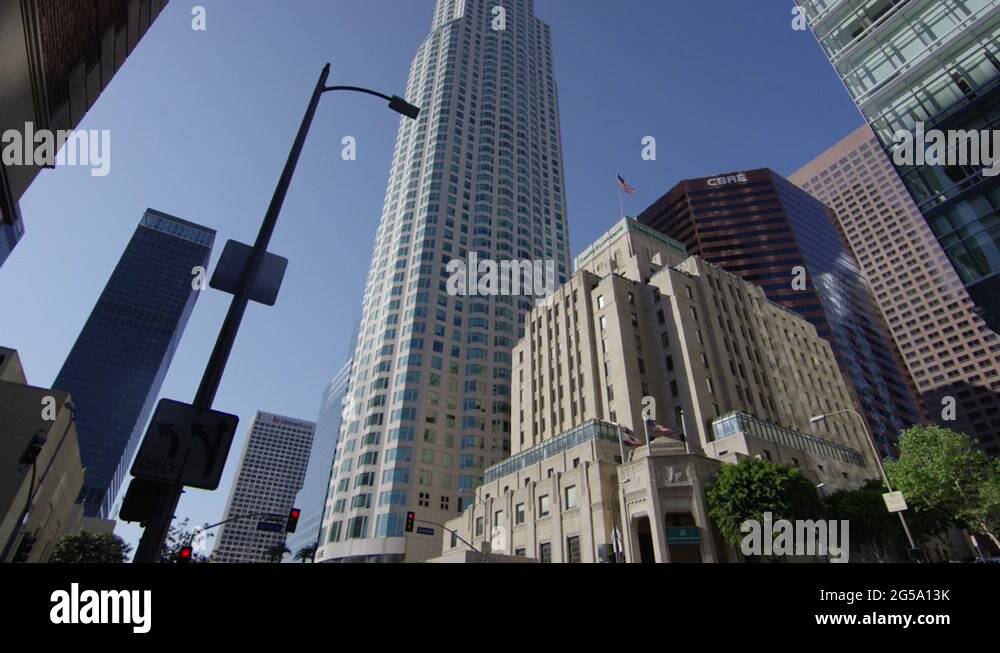 The us bank tower in los angeles Stock Videos & Footage - HD and 4K ...