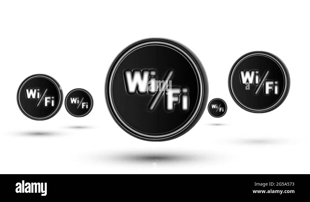 Wi fi icons Stock Videos & Footage - HD and 4K Video Clips - Alamy