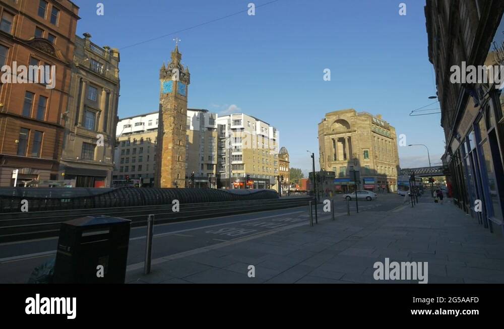 Merchant city clock tower Stock Videos & Footage - HD and 4K Video ...