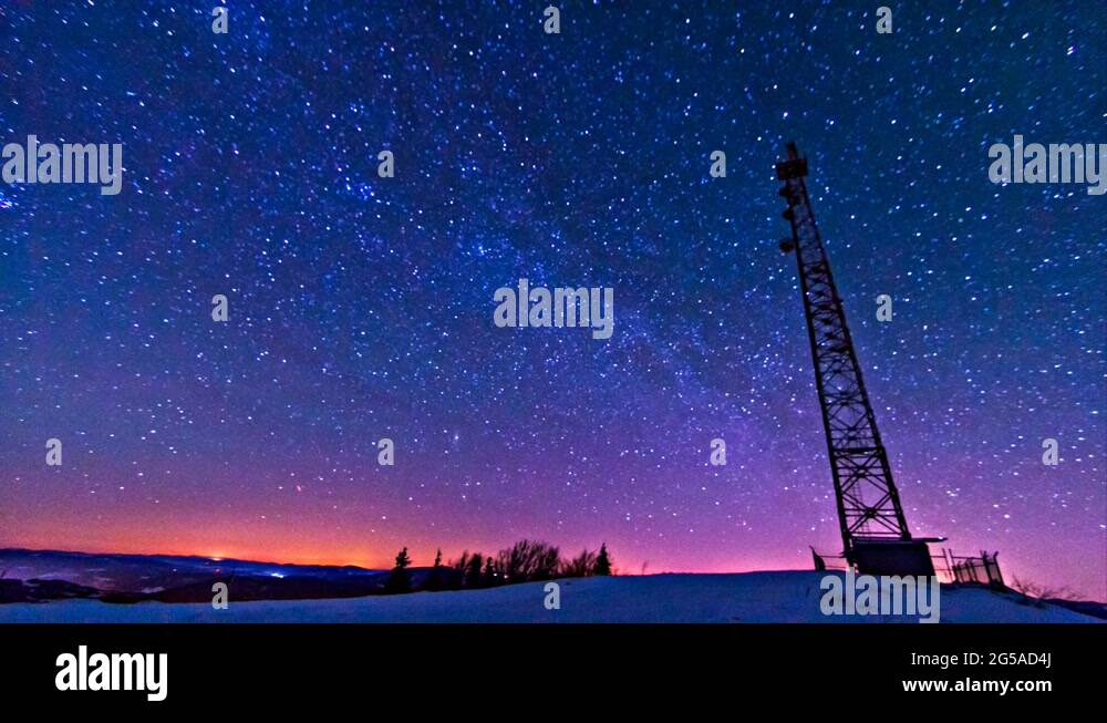 Long exposure night sky silhouette Stock Videos & Footage - HD and 4K ...