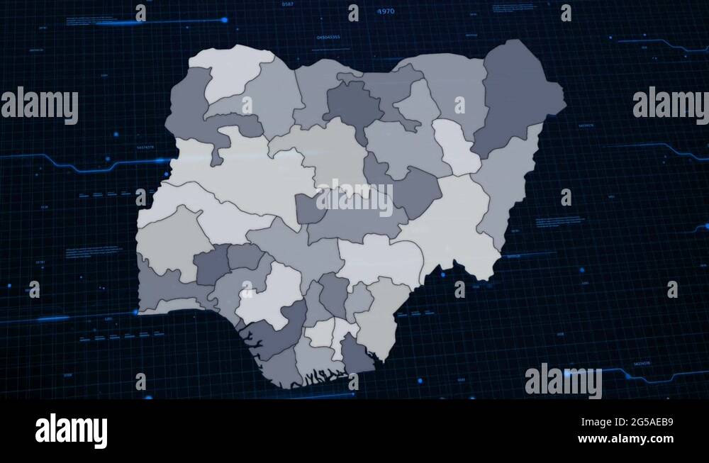 Map of nigeria Stock Videos & Footage - HD and 4K Video Clips - Alamy