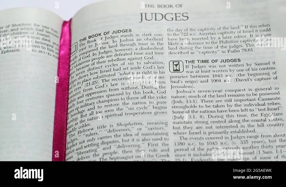 Judges bible Stock Videos & Footage - HD and 4K Video Clips - Alamy