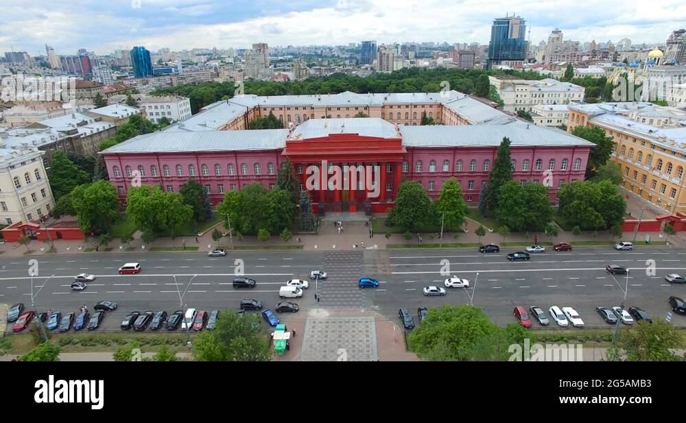 Red university building taras shevchenko Stock Videos & Footage - HD ...