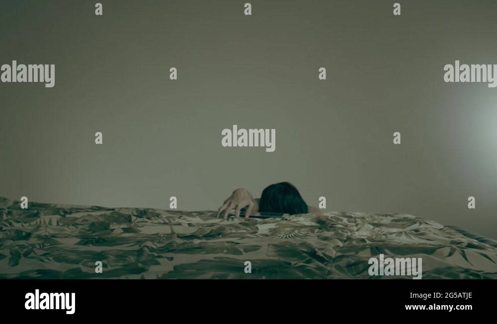 Scary Ghost Woman Crawling in Horror Halloween Scene 10 Color Graded ...