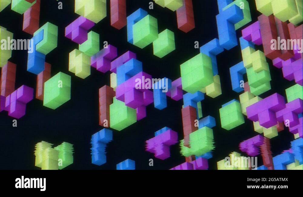 Tetris pattern Stock Videos & Footage - HD and 4K Video Clips - Alamy