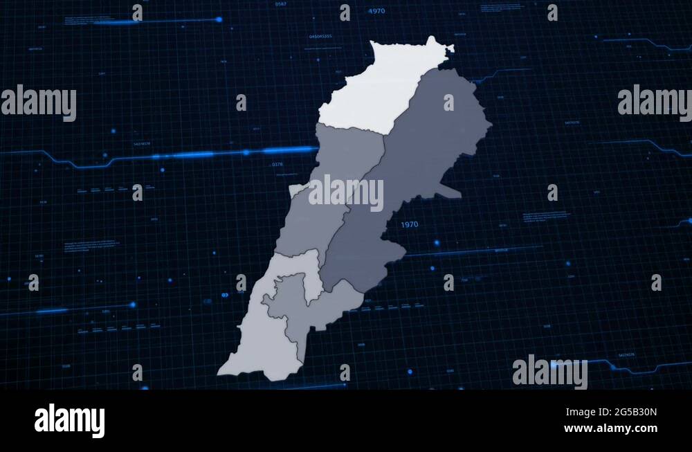 Map of lebanon Stock Videos & Footage - HD and 4K Video Clips - Alamy