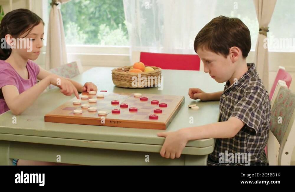 Kids playing checkers Stock Videos & Footage - HD and 4K Video Clips ...