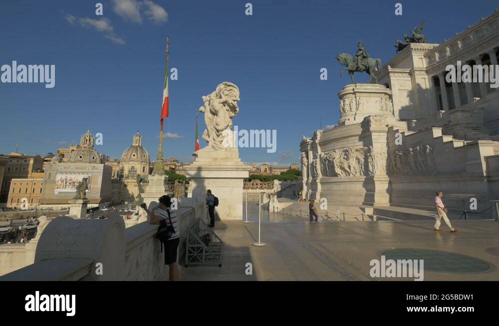 Statue of victor emmanuel Stock Videos & Footage - HD and 4K Video ...