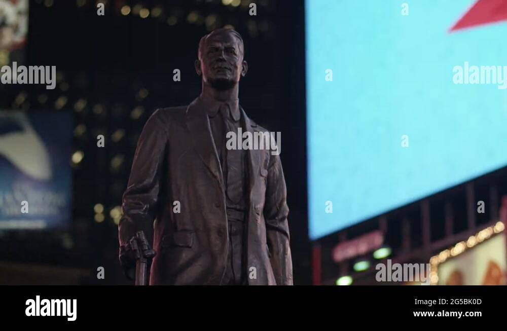 George cohan statue times square Stock Videos & Footage - HD and 4K ...