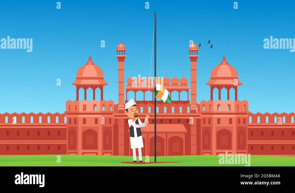 Indian Independence Day 15 August Flag Hoisting Ceremony At Red Fort