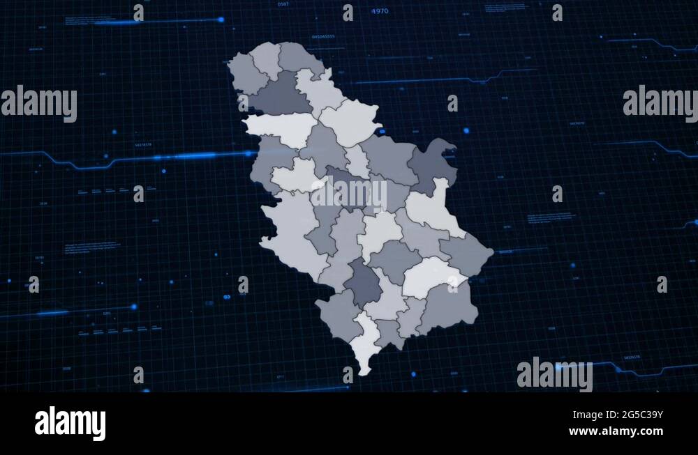 Map of serbia Stock Videos & Footage - HD and 4K Video Clips - Alamy