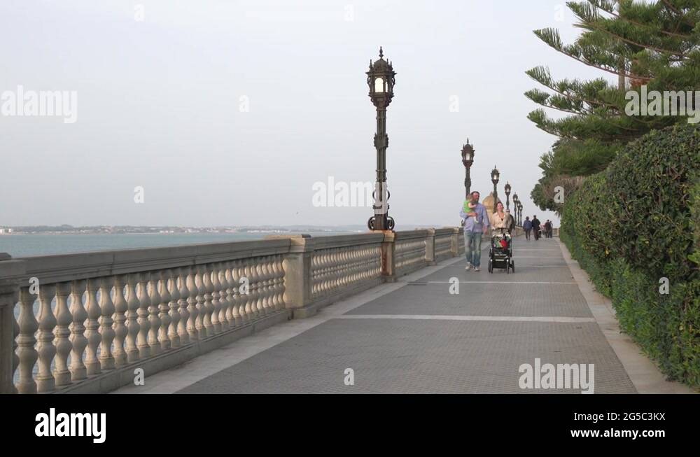 People walking on a promenade Stock Videos & Footage - HD and 4K Video ...