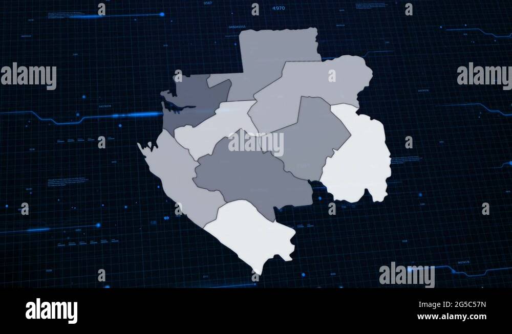 Map of gabon Stock Videos & Footage - HD and 4K Video Clips - Alamy