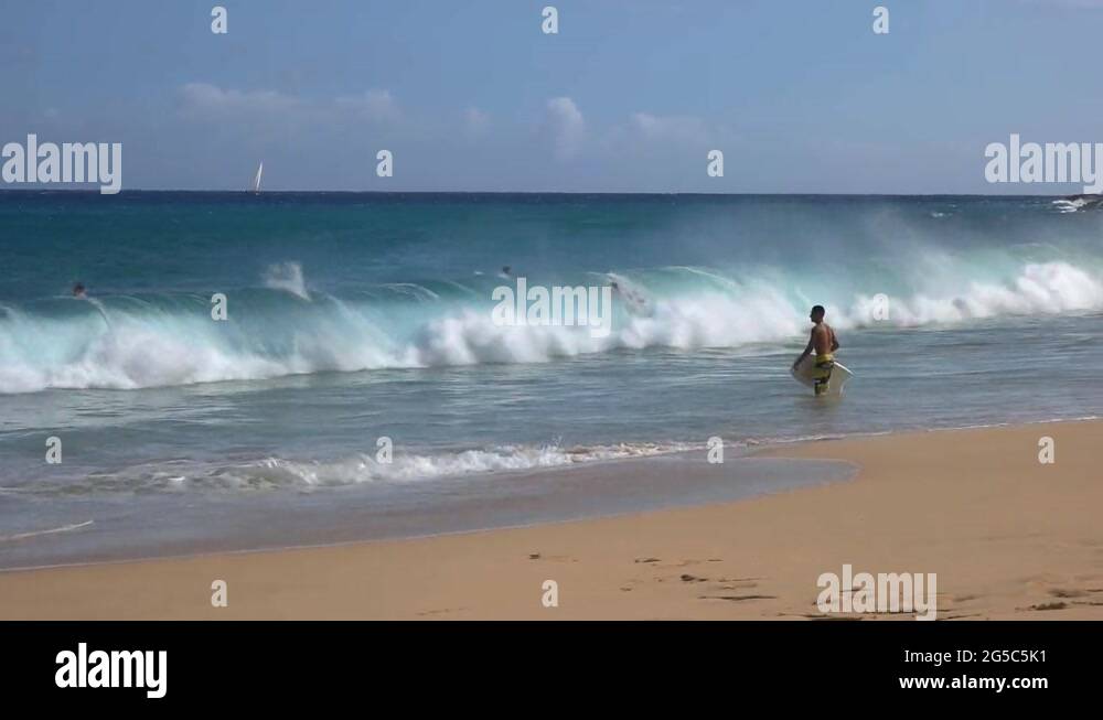 Sandy beach oahu surfing Stock Videos & Footage - HD and 4K Video Clips ...