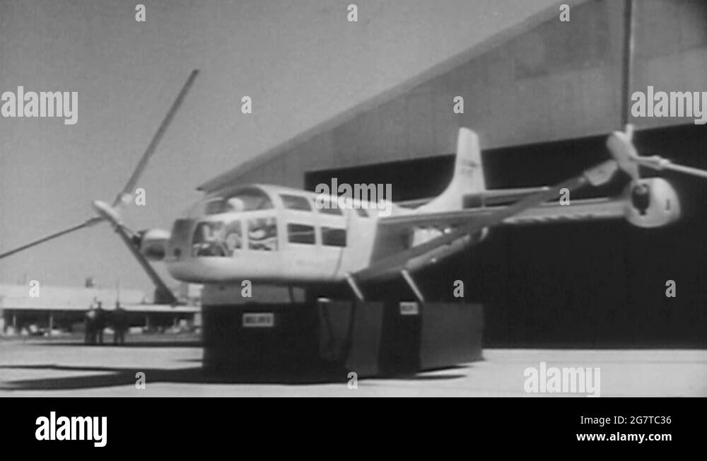 Bell XV-3 Helicopter Stock Video Footage - Alamy