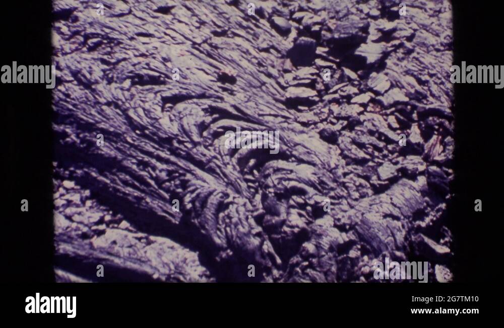 IDAHO USA-1972: Rough Uneven Surface Bumpy Textured Muddy Sludge Tree ...