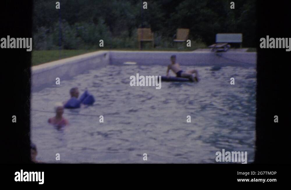 TROY NEW YORK-1964: The Childrens Are Playing And Swimming In The ...