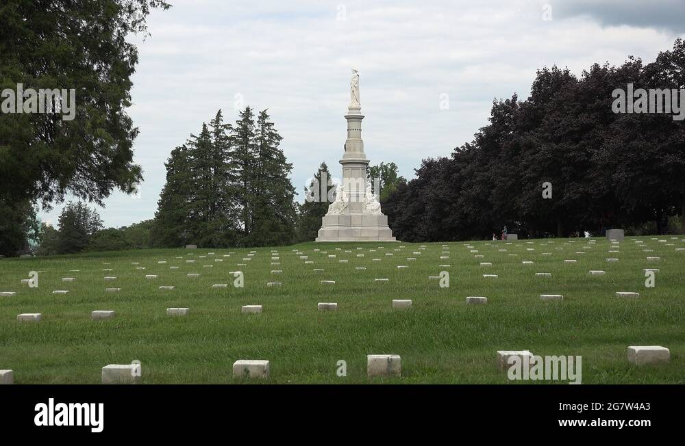 Gettysburg cemetery headstones Stock Videos & Footage - HD and 4K Video ...