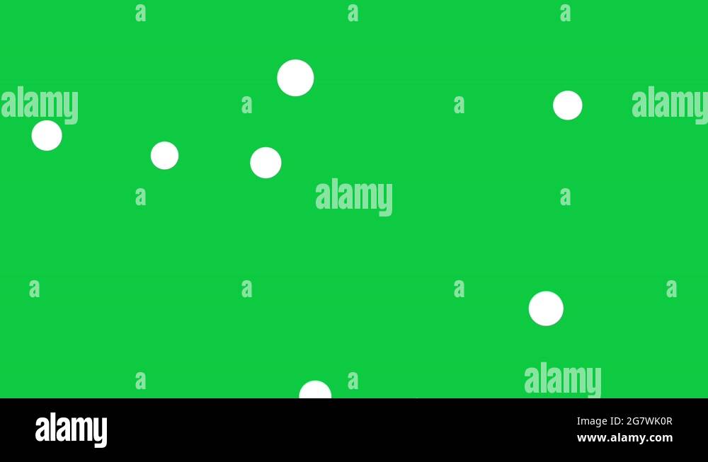 Polka dot spots on green screen background Stock Video Footage - Alamy