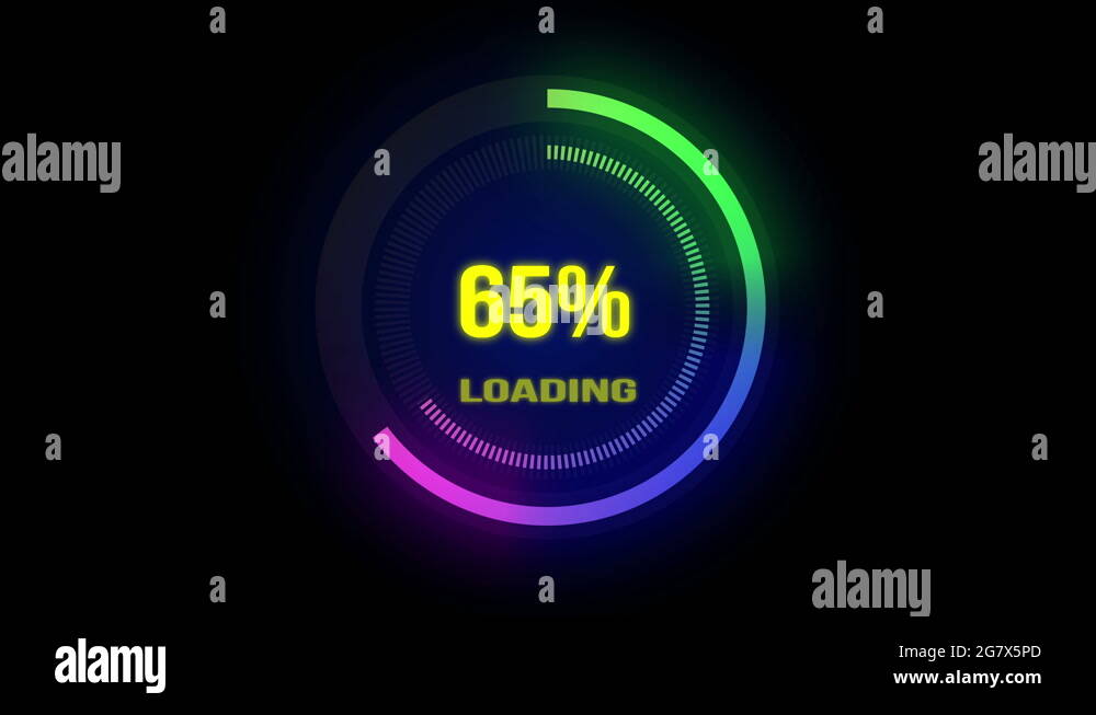 4k,Science Futuristic Loading Circle Ring.Loading Transfer Download ...