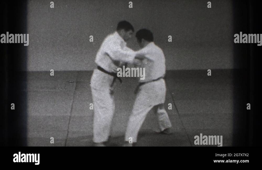 TOKYO JAPAN-1971: Two Men Fighting Each Other Stock Video Footage - Alamy