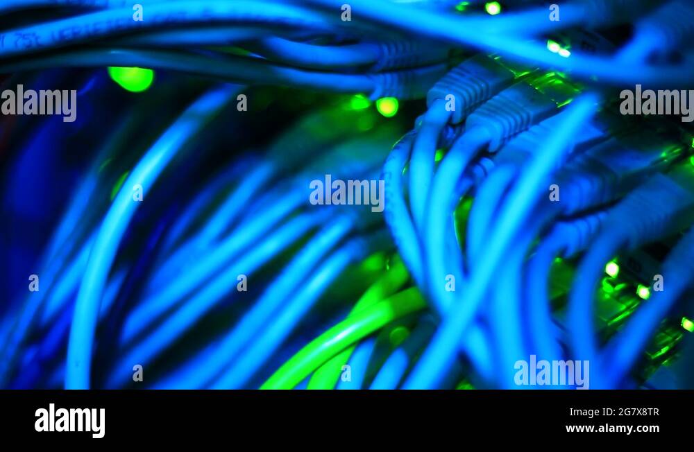 Blue cables Stock Videos & Footage - HD and 4K Video Clips - Alamy