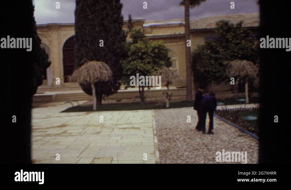 IRAN-1972: Entrance To A Well-Built Religious Temple With An Immaculate ...