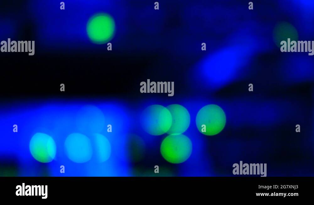 Ethernet switch with blinking LED, RJ45, UTP cables on rack focus Stock ...