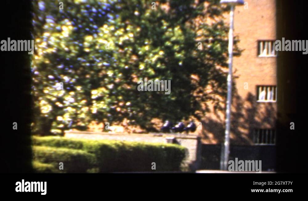ENGLAND-1949: The Front View Of The Apartment Building Showed The ...