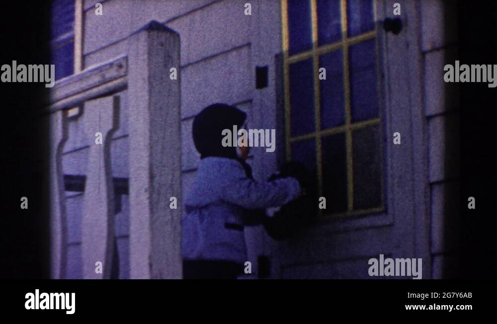 DEARBORN MICHIGAN-1961: Old Video Of A Child Dropping Something Down ...