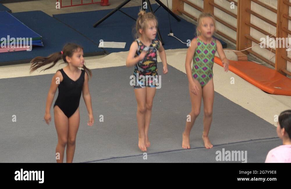 CABO SAN LUCAS MEXICO-2020: In The Gym Children Laugh And Joke During ...
