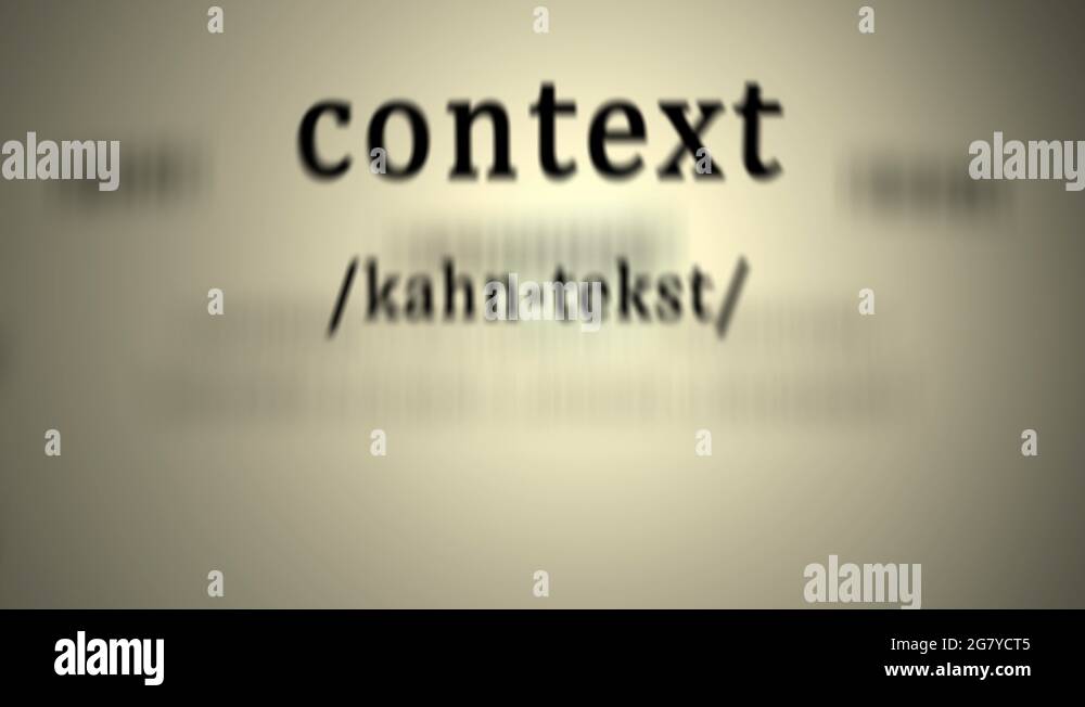 Context word Stock Videos & Footage - HD and 4K Video Clips - Alamy