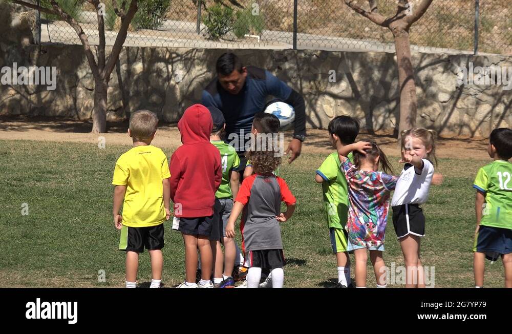 Man children coach soccer Stock Videos & Footage - HD and 4K Video ...