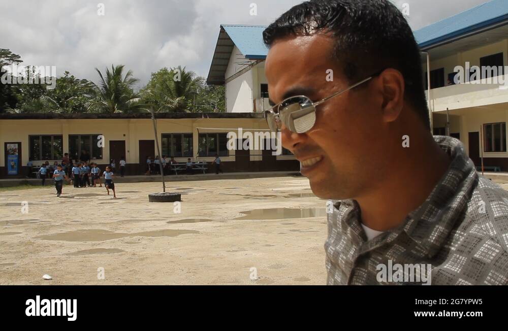 Kids Playing on the Micronesian island of Pohnpei Stock Video Footage ...